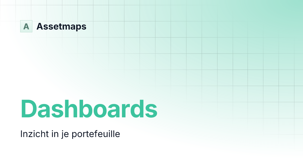 Dashboards | Assetmaps